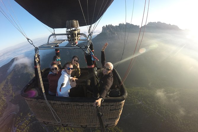 Barcelona: Montserrat Hot Air Balloon Ride with Champagne Toast - The Experience Overview