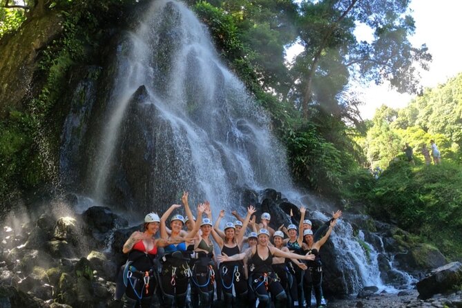 Canyoning experience in Ribeira dos Caldeiroes - A Closer Look at the Ribeira dos Caldeiroes Canyoning Adventure