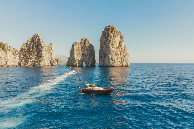 From Sorrento: Capri Small Group Boat Day Tour with Max 8 People - Key Points