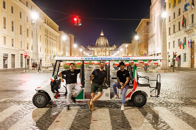Fun Golf Cart Tour with Music and Gelato in Rome - Exploring Rome on a Golf Cart