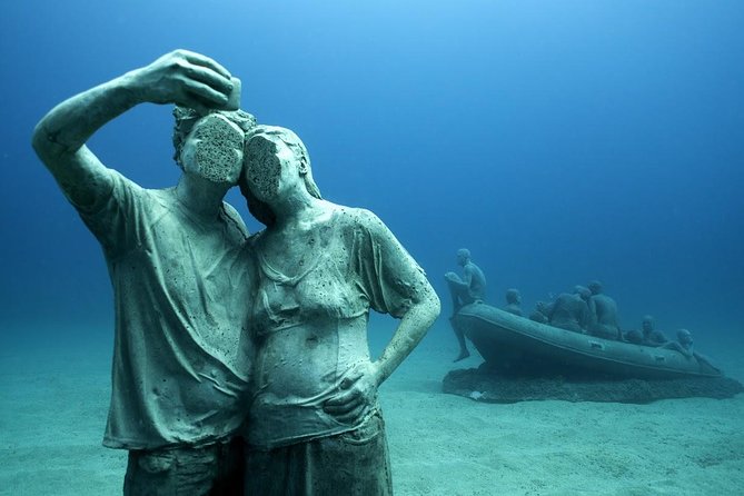 Museo Atlantico for certified divers - An Introduction to the Underwater Sculpture Museum Experience