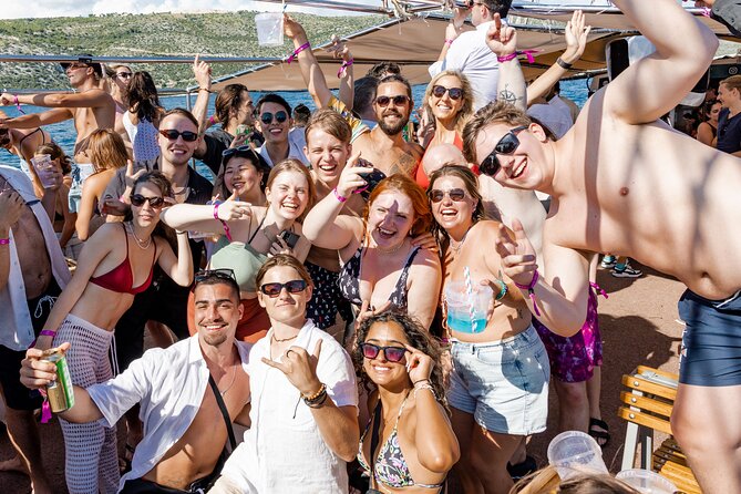 Out to Sea - Split Boat Party with Blue Lagoon Swim Stop - Setting Sail: What to Expect from the Itinerary