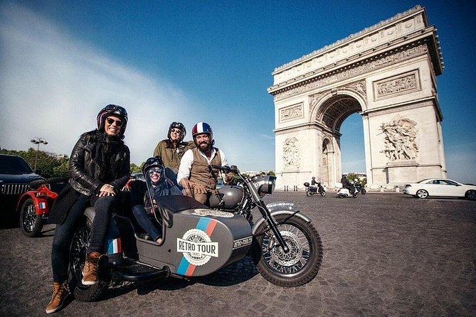Paris Vintage Olympic Tour on Sidecar Motorcycle - What the Tour Is All About