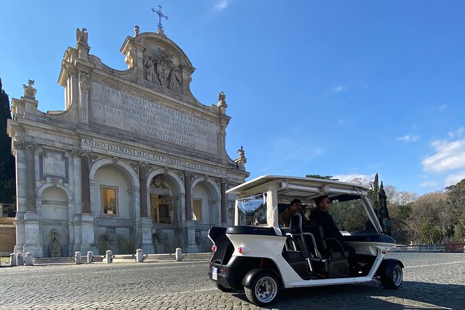 Rome Highlights by Golf Cart Private Tour - Key Points
