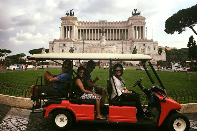 Rome Must See Golf Cart Tour: Pantheon Navona & Trevi Fountain - Key Points