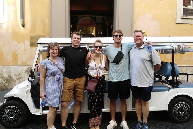 Rome on a Golf Cart Semi-Private Tour Max 6 with Private Option - Key Points