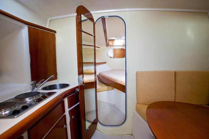 Santorini 5 - Hours Private Day Or Sunset Cruise with Bbq and Drinks - Key Points