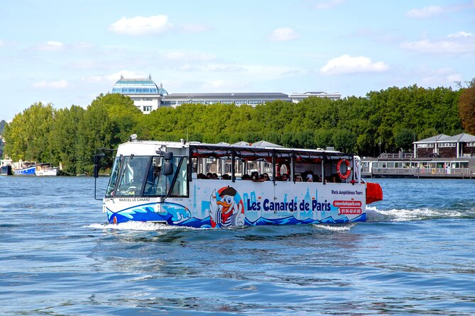 Tours of Paris and the Hauts-de-Seine in an Amphibious Bus - In-Depth Itinerary Breakdown