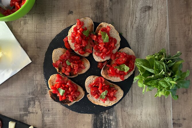 Bruschetta, Fettuccine, Gnocchi, Tiramisu Cooking Class - Practical Details