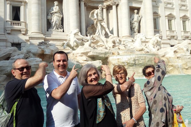 Campo dè Fiori Market and Trevi Fountain Food and Wine Tour in Rome