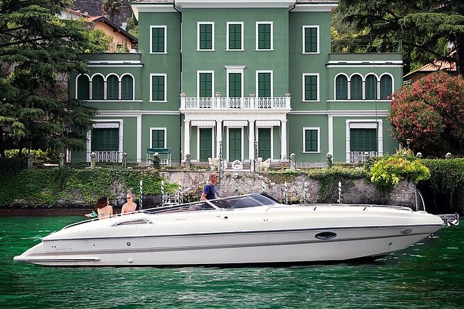 Grand Tour, 1h to 4h private luxury speedboat at Lake Como