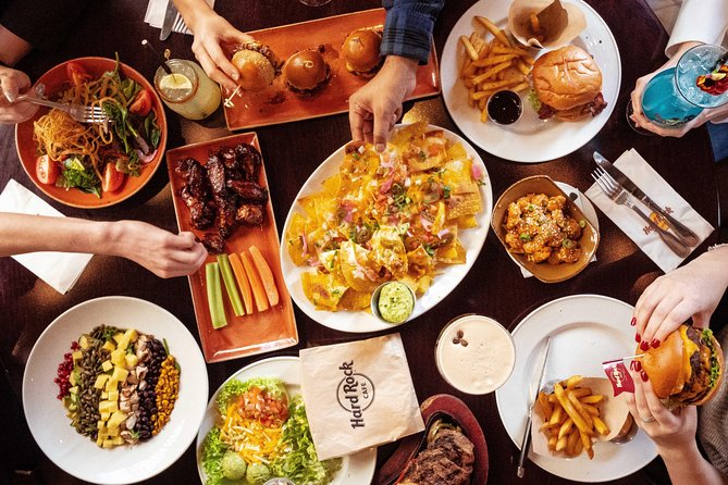 Hard Rock Cafe Amsterdam with Set Lunch or Dinner