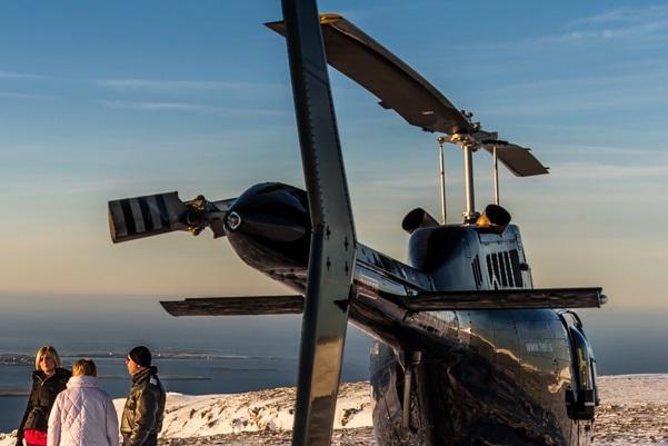 Helicopter Tour with Mountain Summit Landing from Reykjavik