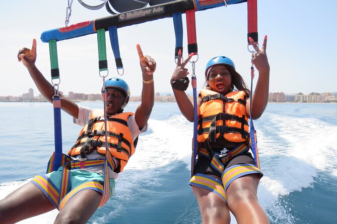 Parasailing in Fuengirola - The Highest Flights on the Costa - The Experience: Step by Step