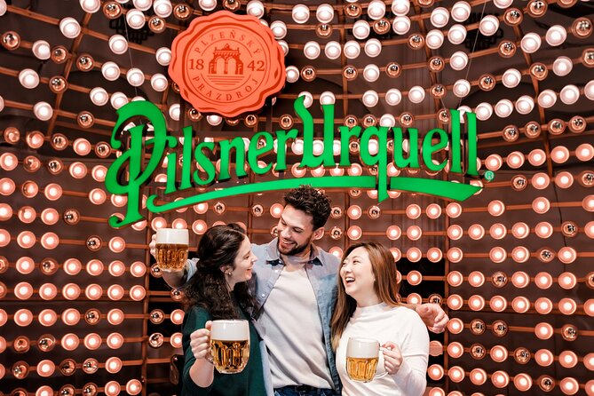Prague Pilsner Urquell Experience with 3 Free Beer Tastings