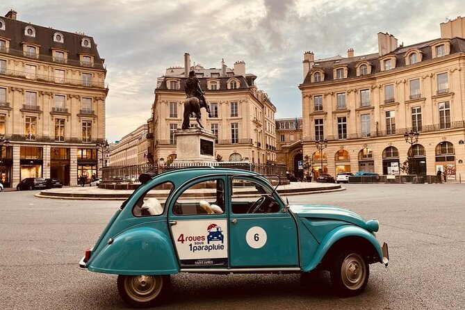 Private tour Paris Little-known places 2 hours in Citroën 2CV - A Closer Look at the Experience