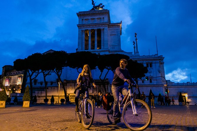 Rome By Night Bike & E-Bike Tour - Detailed Breakdown of the Itinerary