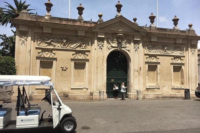 Rome Private Half-Day Tour with Option Golf Cart or Classic eFiat - Key Points