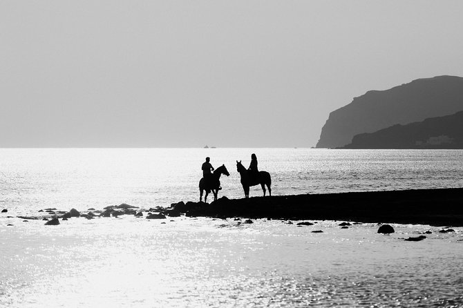 Santorini: Horse riding to the Black Sandy Beach (Eros beach) - What Travelers Love About This Tour