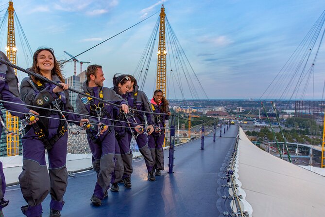 Up at The O2:Twilight Climb with Guided Tour with Panoramic Views - Discovering Up at The O2: Twilight Climb