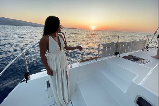 All-Inclusive: Santorini Luxury Sunset Cruise with Greek Meal - FAQ