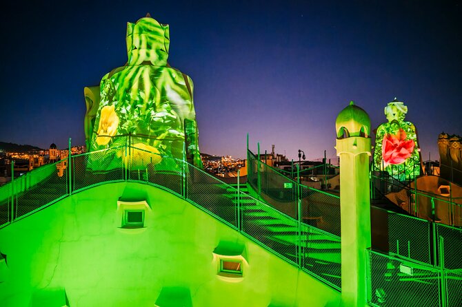 La Pedrera - Casa Mila Night Experience - The Finale: Cava and City Views
