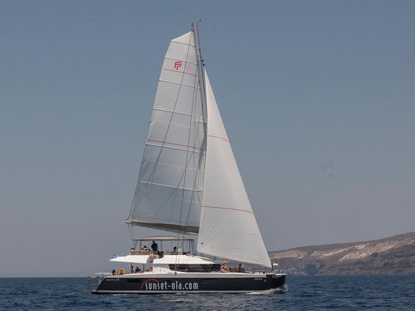 Santorini Luxury Catamaran Day Cruise with BBQ,drinks,transfer - What Travelers Say