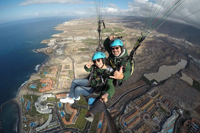 Standard Paragliding Tandem Flight over Adeje, Tenerife South - FAQ
