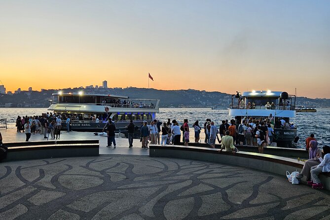 Sunset Cruise with Stop along Asia: Discover Istanbul's Bosphorus - Dining, Access, and Practical Details