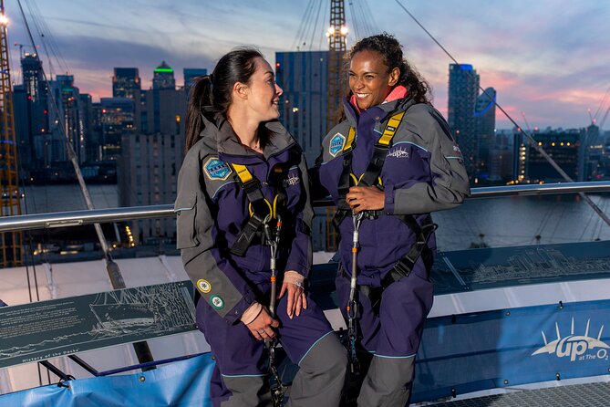 Up at The O2:Twilight Climb with Guided Tour with Panoramic Views - Practical Details