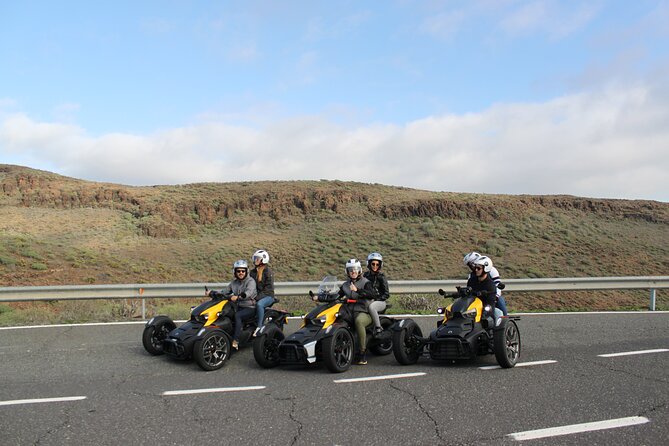 Can-am Ryker three wheels tricycle Mountain Tour (Maspalomas) - FAQ