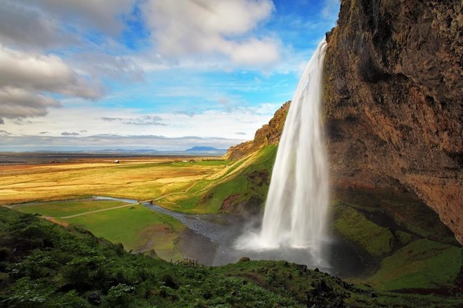 Ice Cave Katla, South Coast Waterfalls & Black Sand Beach Private - Skogafoss: Iceland’s Magnificent Waterfall