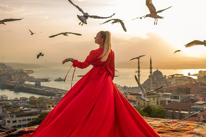 Rooftop Flying Dress Photo Shoot in Istanbul - Who Will Love This Experience?