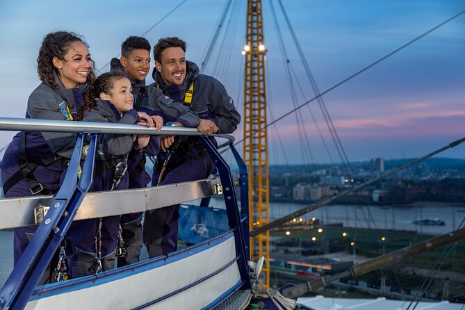 Up at The O2:Twilight Climb with Guided Tour with Panoramic Views - Authenticity and Experience Summary