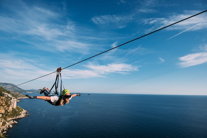900-Meter Ziplining in Dubrovnik - Who Will Love This?