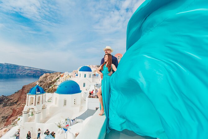 Santorini flying dress photo - FAQ