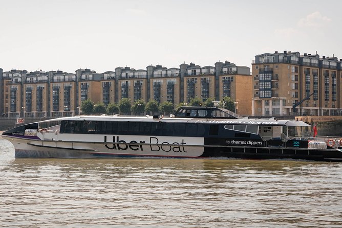 London: Uber Boat - Single Journey River Thames Cruise - FAQ