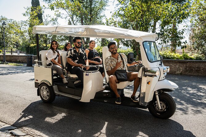 Private Electric Tuktuk Tour of Rome with Prosecco and Pickup - FAQ