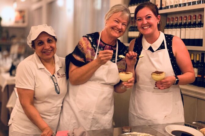 Rome Pasta & Tiramisu Making Class with Fine Wine - What the Reviews Say