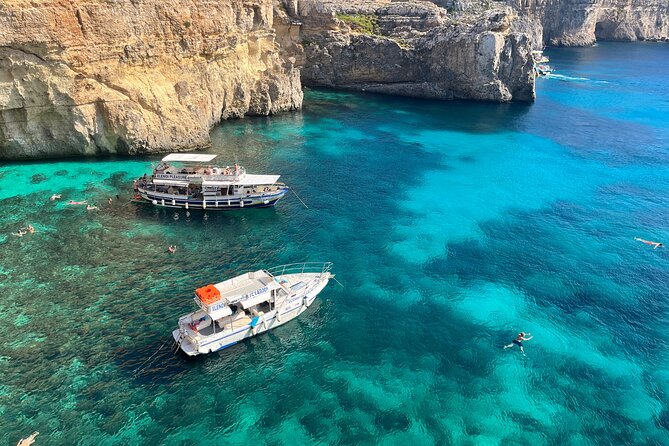 Half day Cruise - Comino, Gozo, Blue & Crystal Lagoon, and Caves - The Sum Up