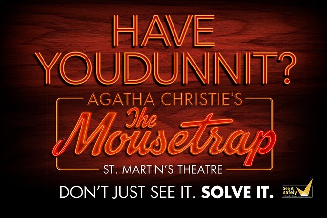 London Theatre: The Mousetrap - The Sum Up