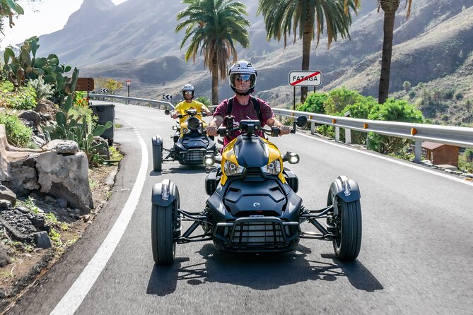 Can-am Ryker three wheels tricycle Mountain Tour (Maspalomas) - Key Points