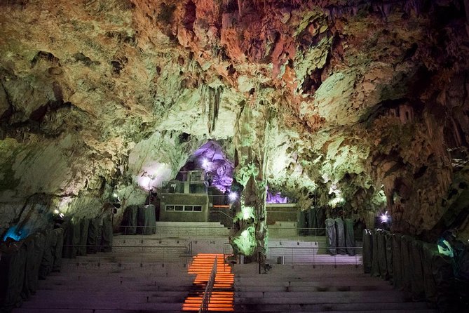 Historic Gibraltar Rock and St Michael's Cave Tour from Seville