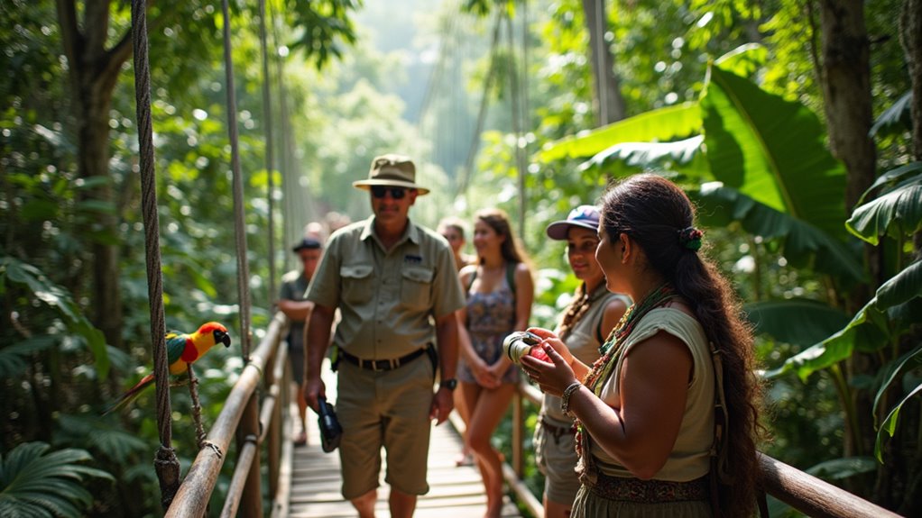 sustainable tourism supports conservation