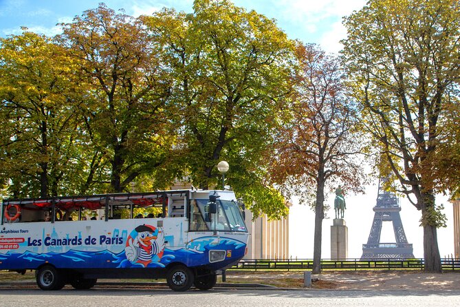 Tours of Paris and the Hauts-de-Seine in an Amphibious Bus - An Unusual Way to Experience Paris