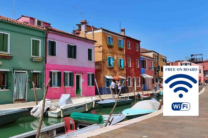 Boat excursion to the islands of Murano, Burano and Torcello - Key Points