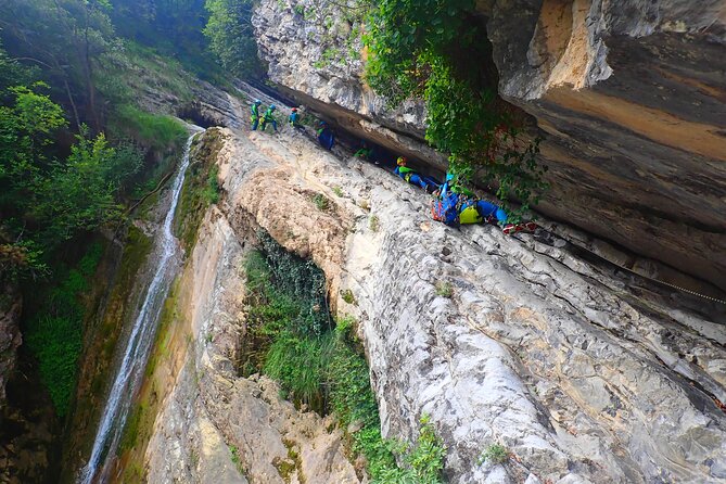 Canyoning "Vione" - advanced Canyoningtour also for sportive beginner - Key Points