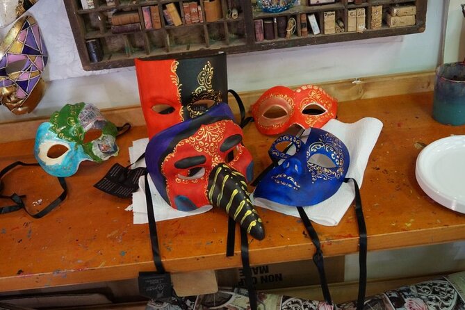 Carnival Mask Decoration Class at Casanova's Prisons - The Glassblowing and Additional Stops