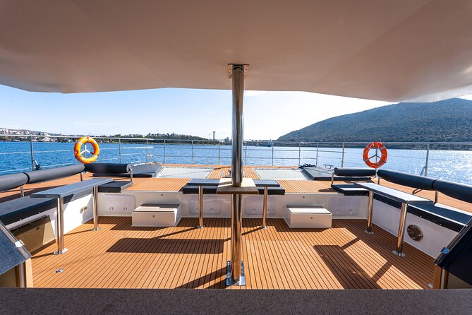 Comfort Max Catamaran Caldera Cruise with BBQ and Drinks - A Deep Dive into the Santorini Catamaran Experience