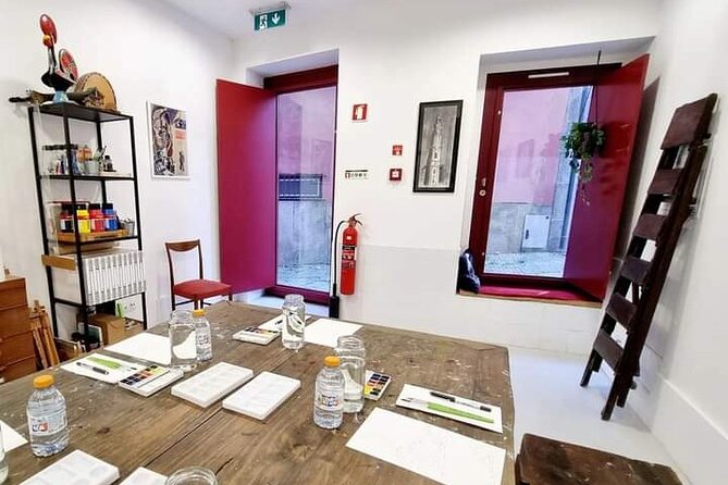 Create Watercolour With Hugo do Lago in Porto - An Artistic Journey in Porto